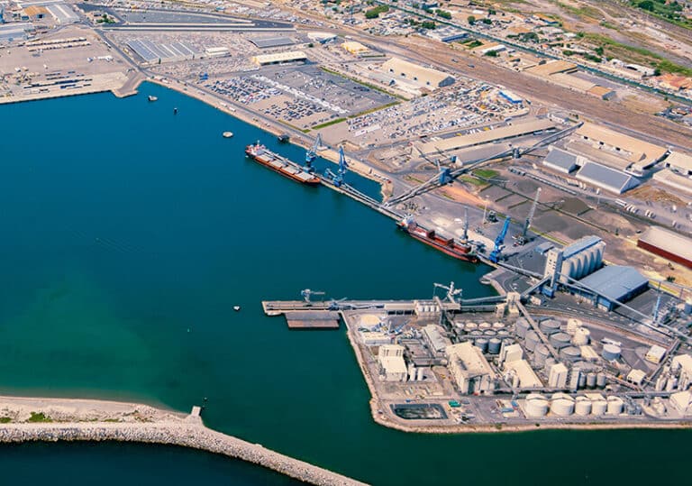 The commercial port of Sète, a multi-purpose port